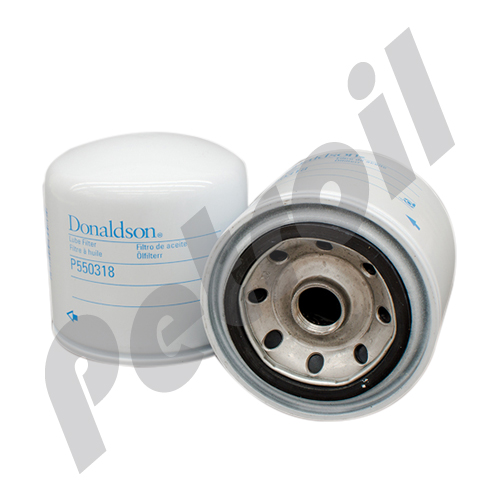 P550318 Filtro Aceite Doanldson Roscado SCANIA 173171 B229 51307 LF3376 ...